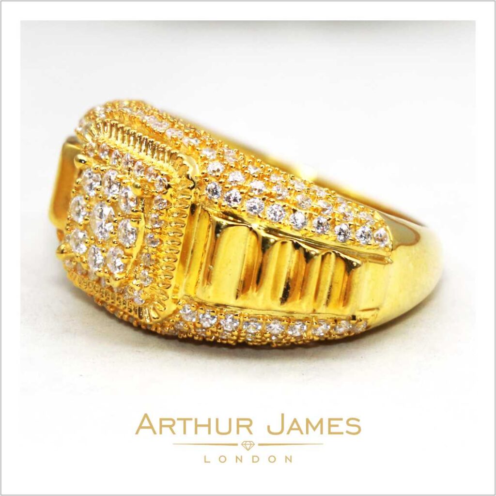 Men's Rings Custom made on order @ Arthur James London